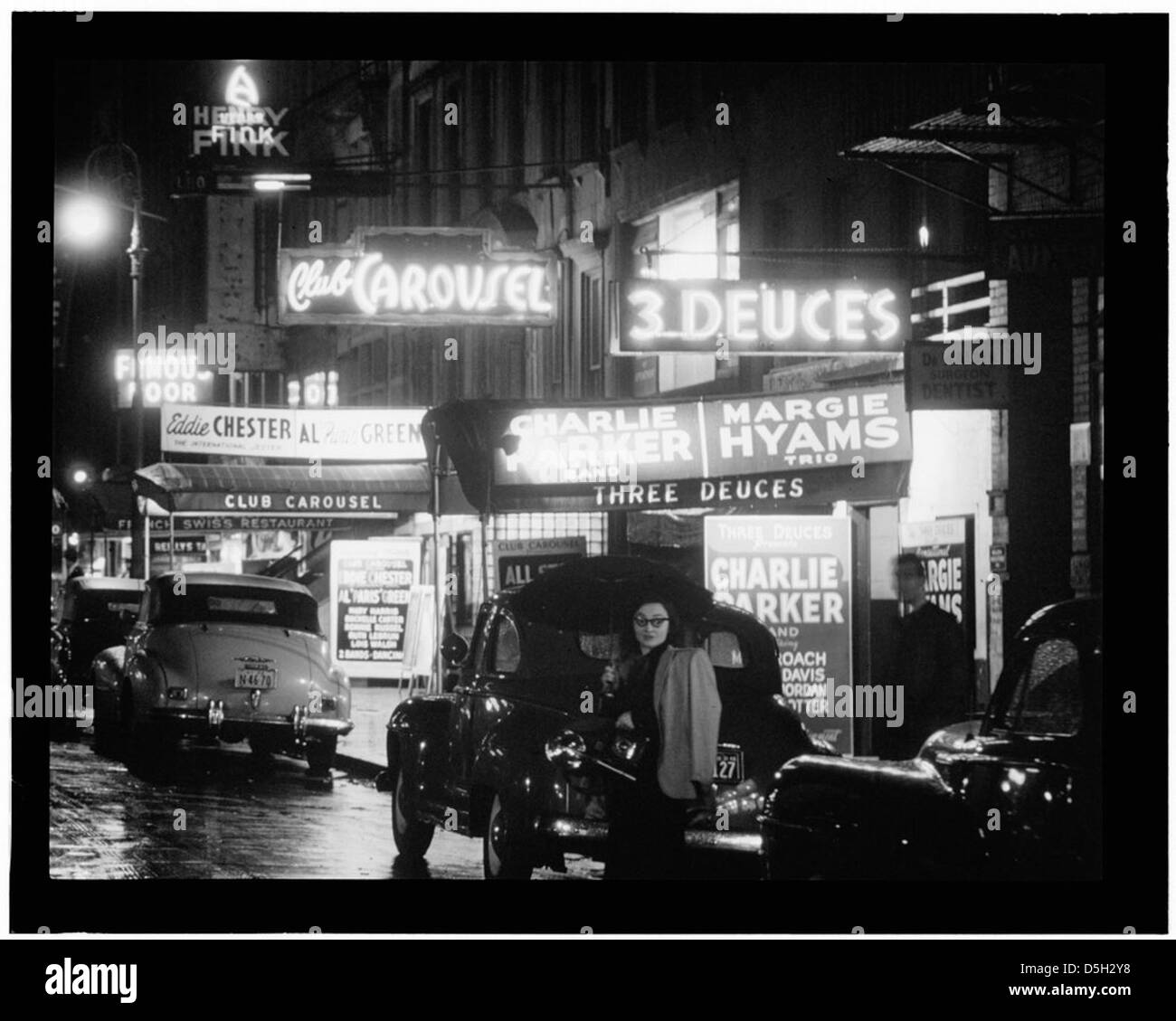 1940s new york city street Black and White Stock Photos & Images - Alamy