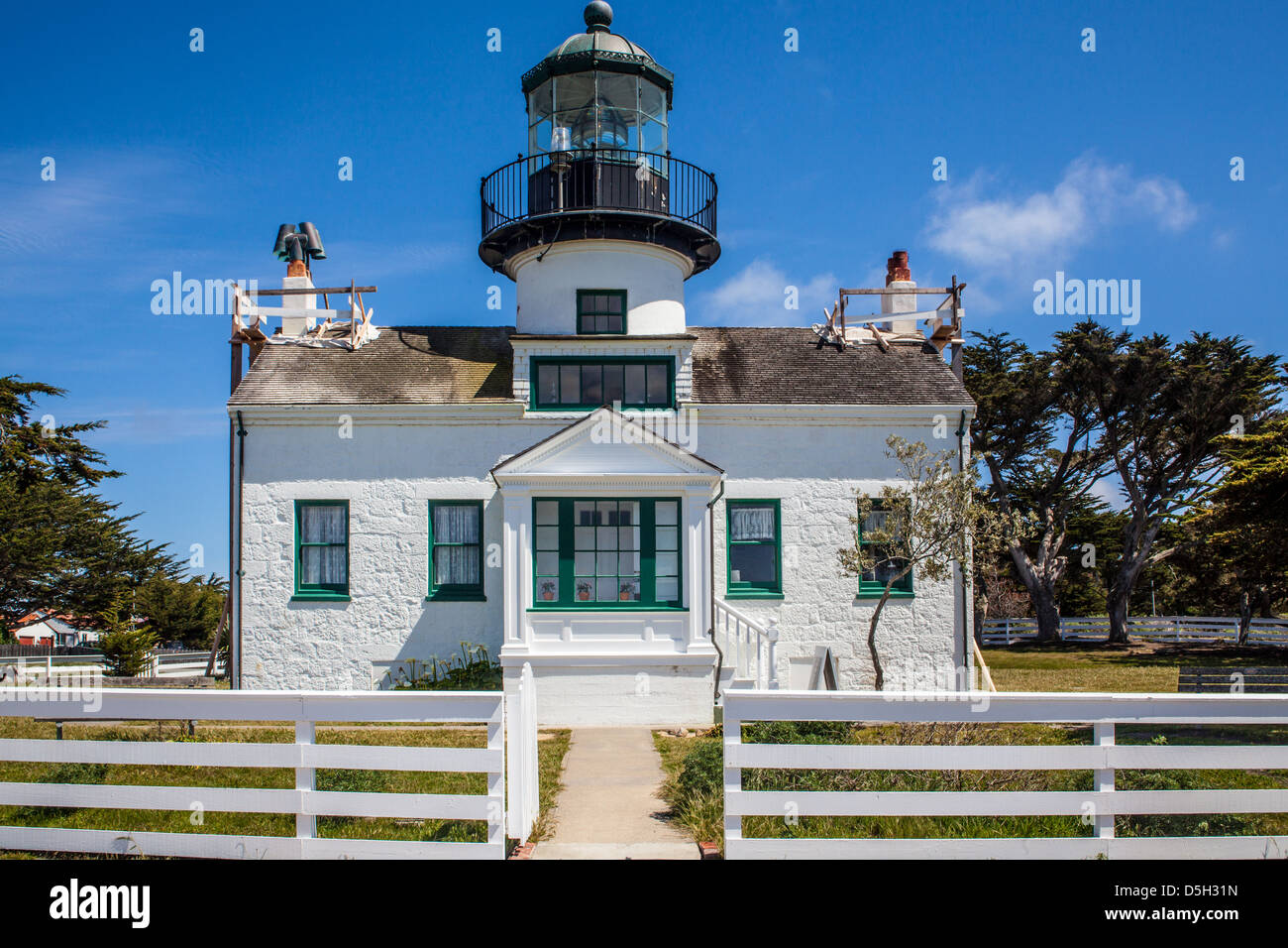 Pinos point lighthouse hi-res stock photography and images - Alamy