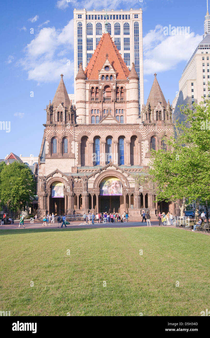 Trinity church boston hi-res stock photography and images - Alamy