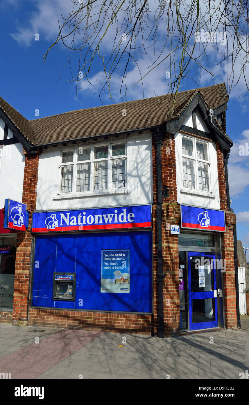 Nationwide Building Society, Station Road, Addlestone, Surrey, England ...