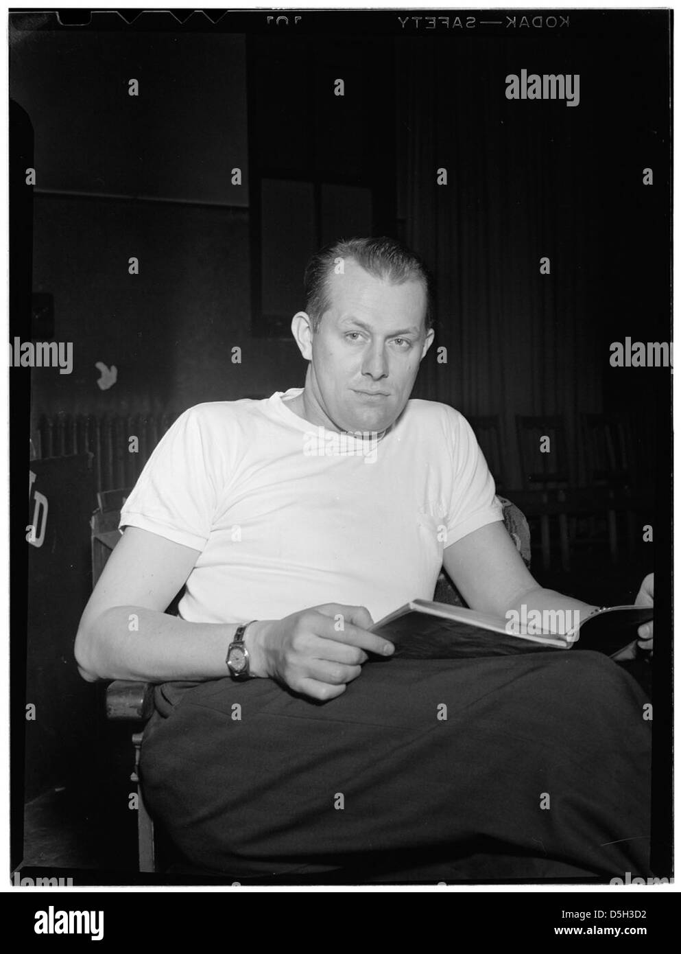 A portrait of Vaughn Monroe, a popular American singer and bandleader ...