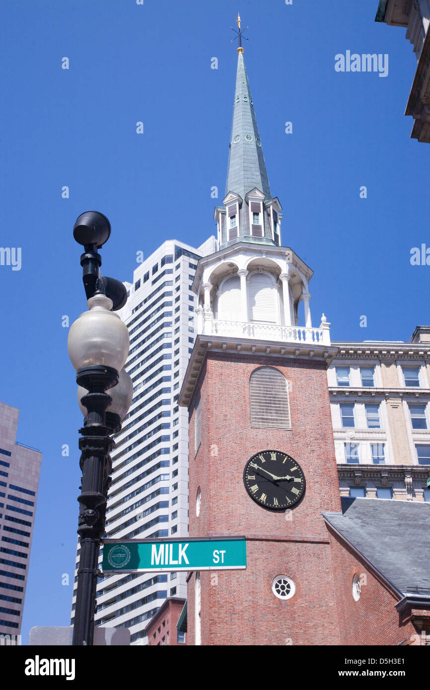 Old church milk street on hi-res stock photography and images - Alamy