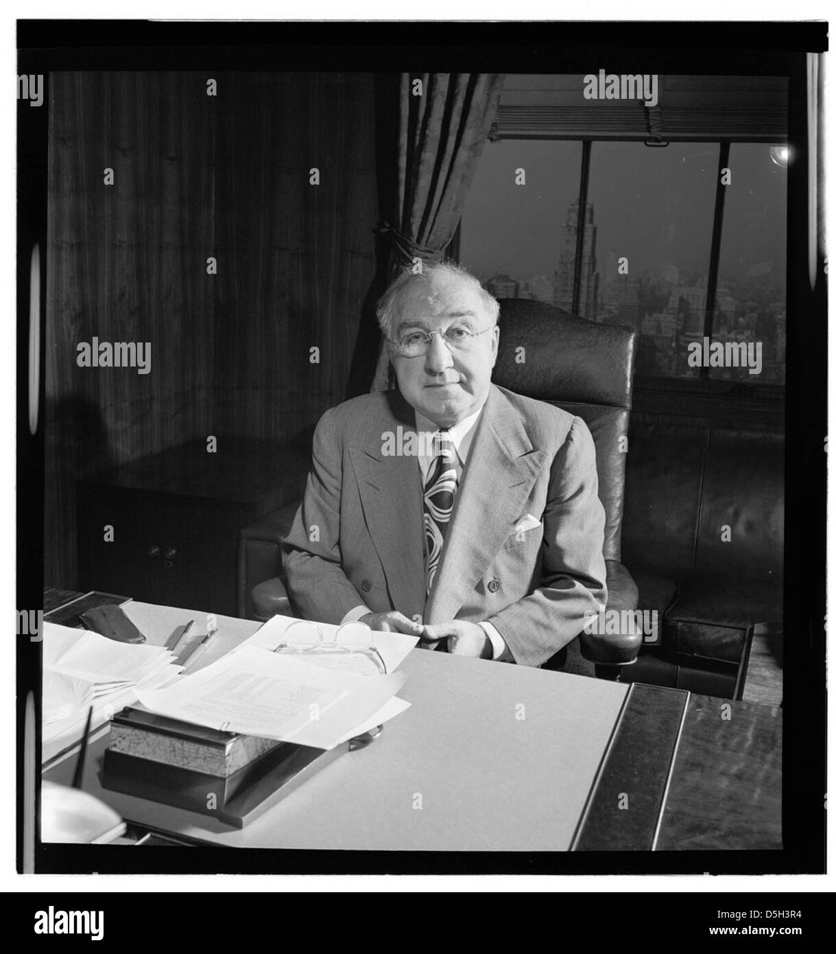 James Petrillo, labor leader and president of the American Federation ...