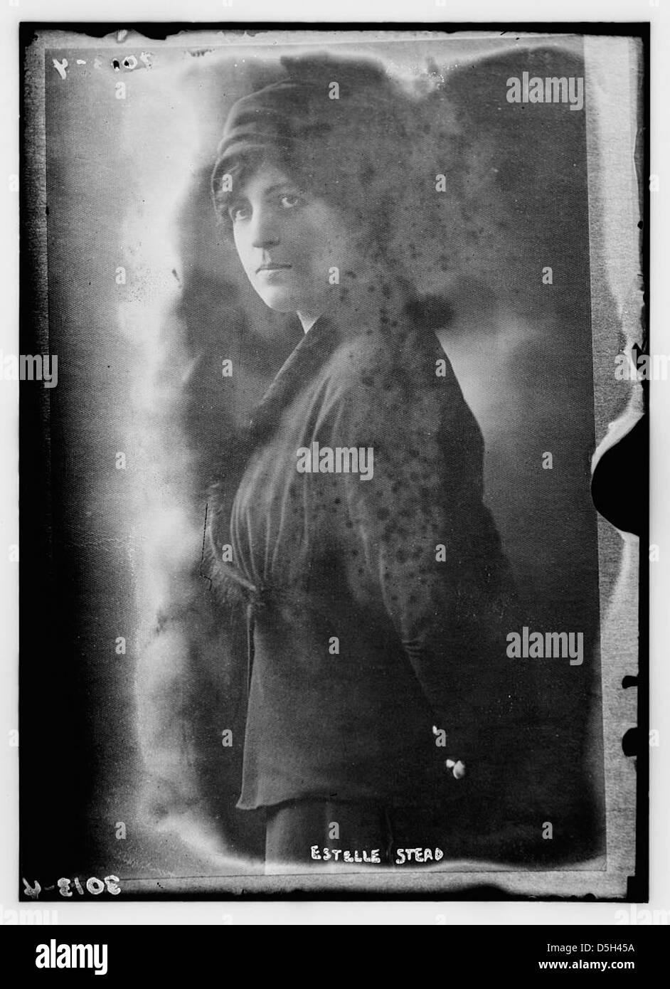 A photograph of Estelle Stead, associated with spiritualism and ...