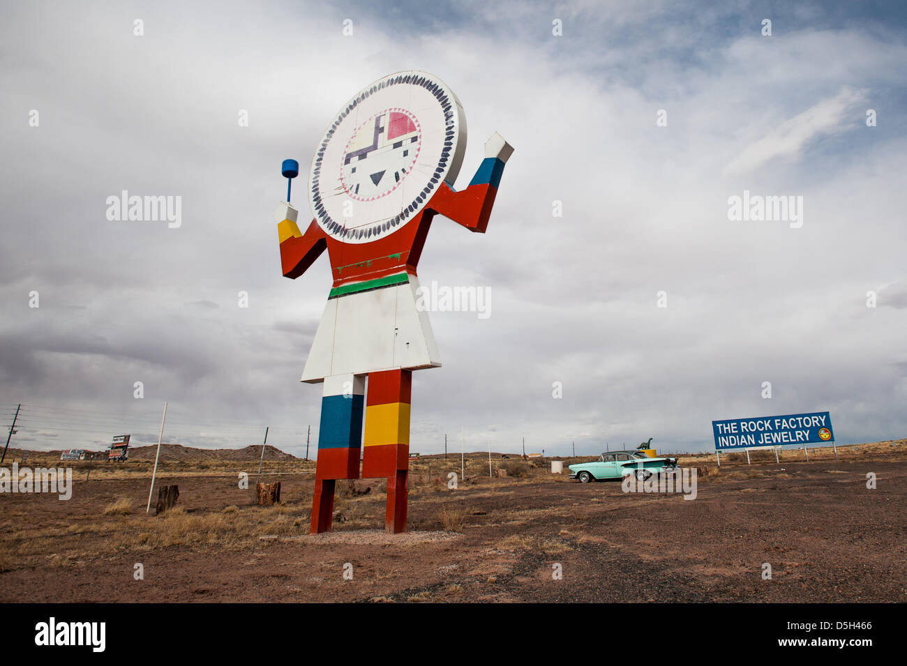 Arizona route 66 dinosaurs hi-res stock photography and images - Alamy