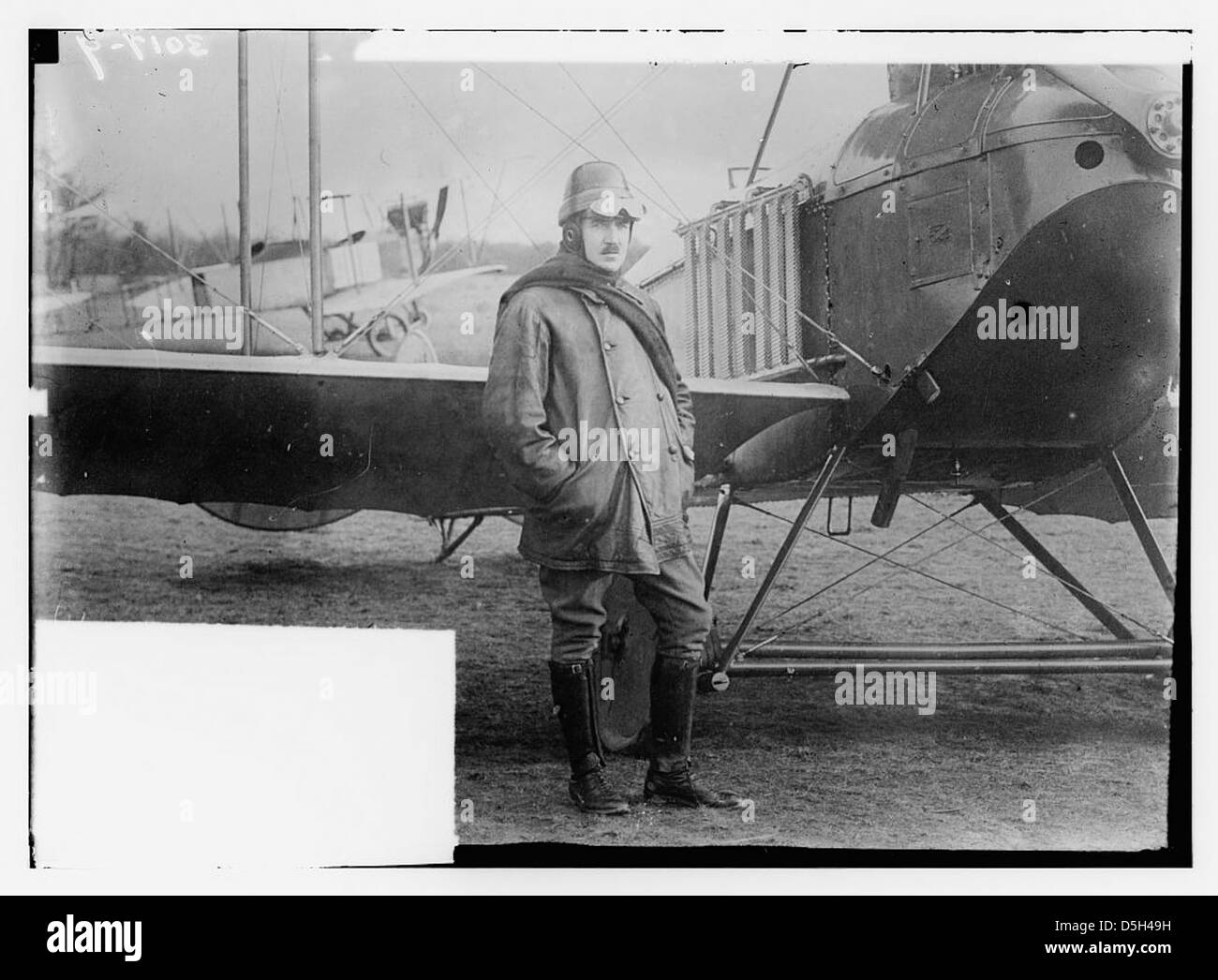 Karl Ingold piloted the Aviatik Pfeil, a biplane aircraft, in a long ...