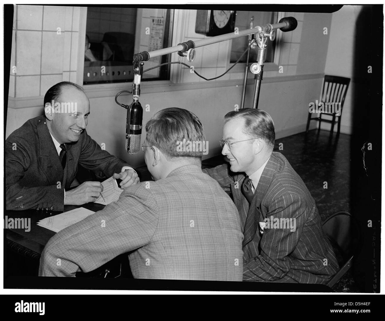 A portrait of Ted Weems, an American bandleader, taken around 1940 ...