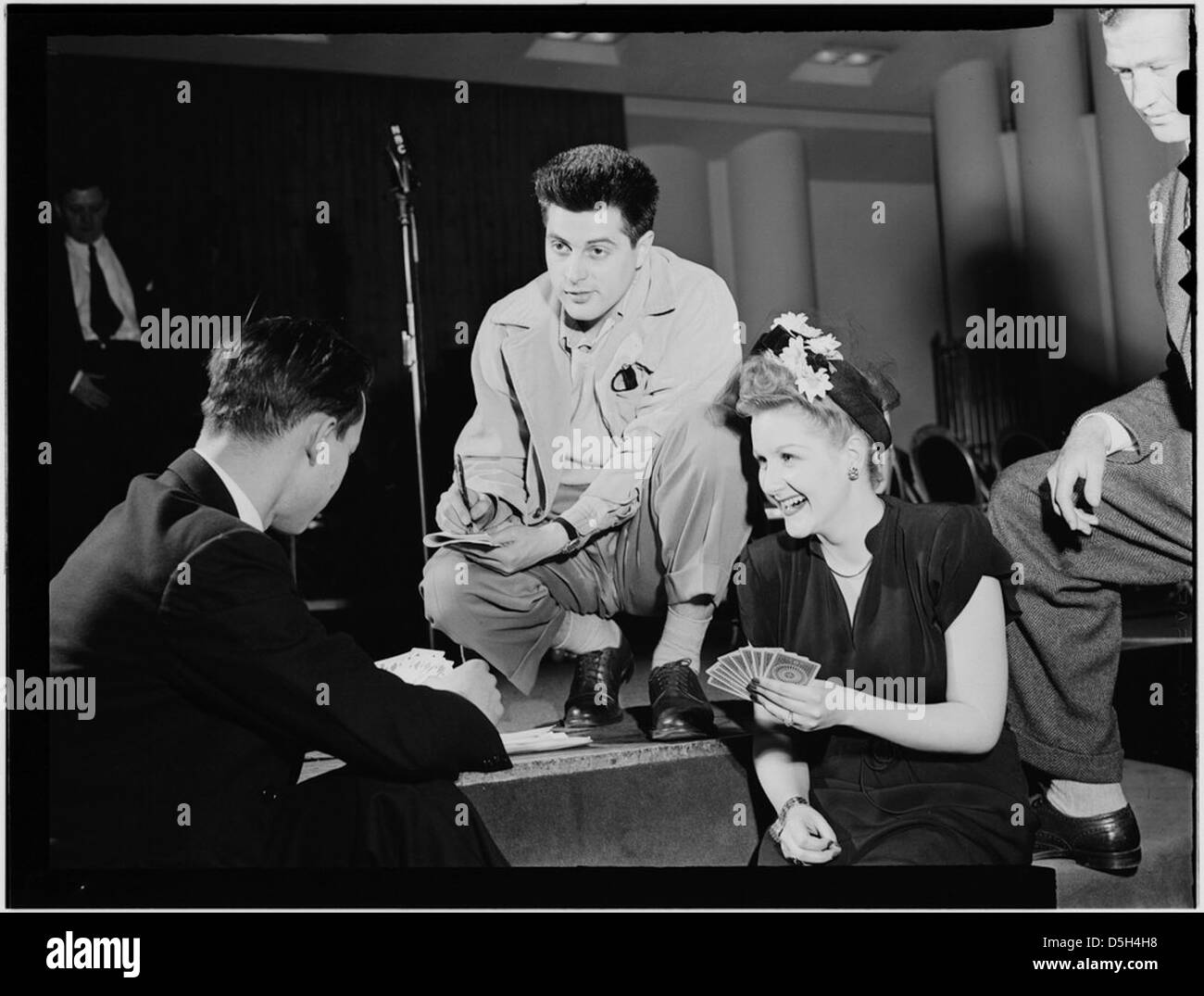 Margaret Whiting and Johnny Desmond, both popular vocalists of the era ...
