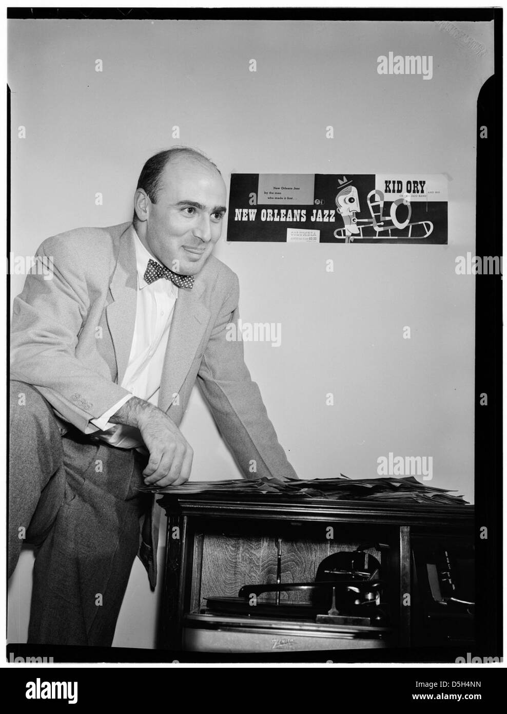 Portrait of George Avakian, likely taken between 1938 and 1948, showing ...