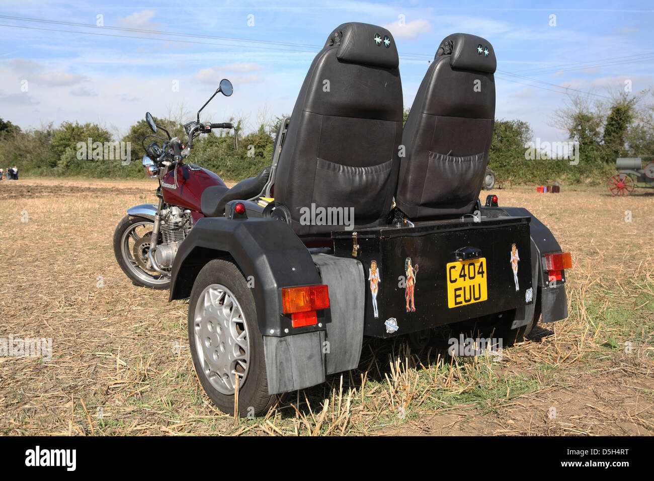 Three Wheel Motorcycle Stock Photo - Alamy