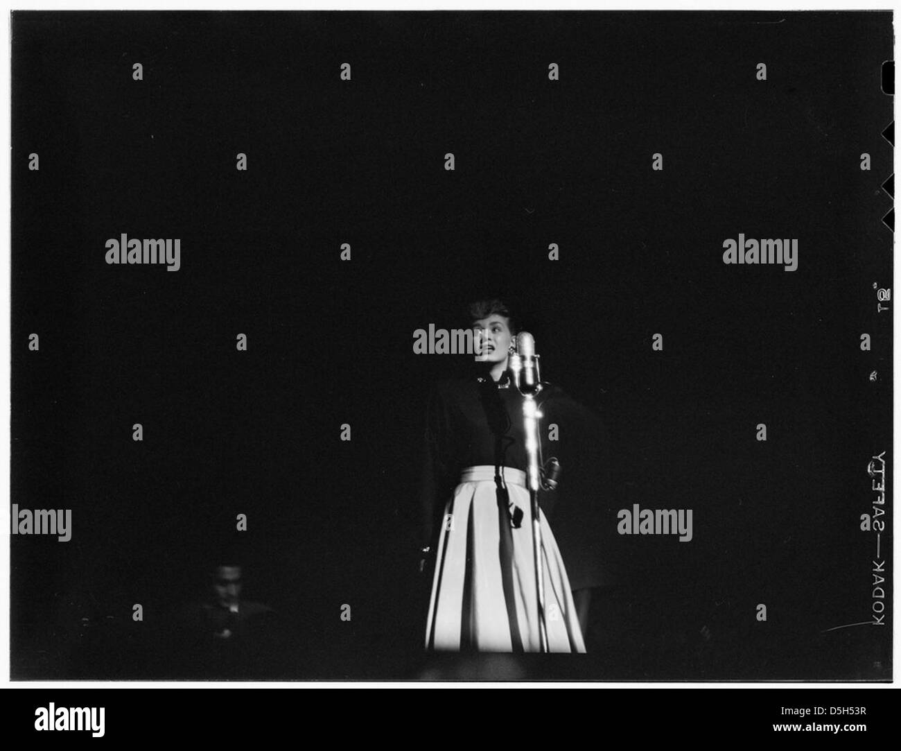 A portrait of June Christy, an American jazz singer, taken between 1947 ...