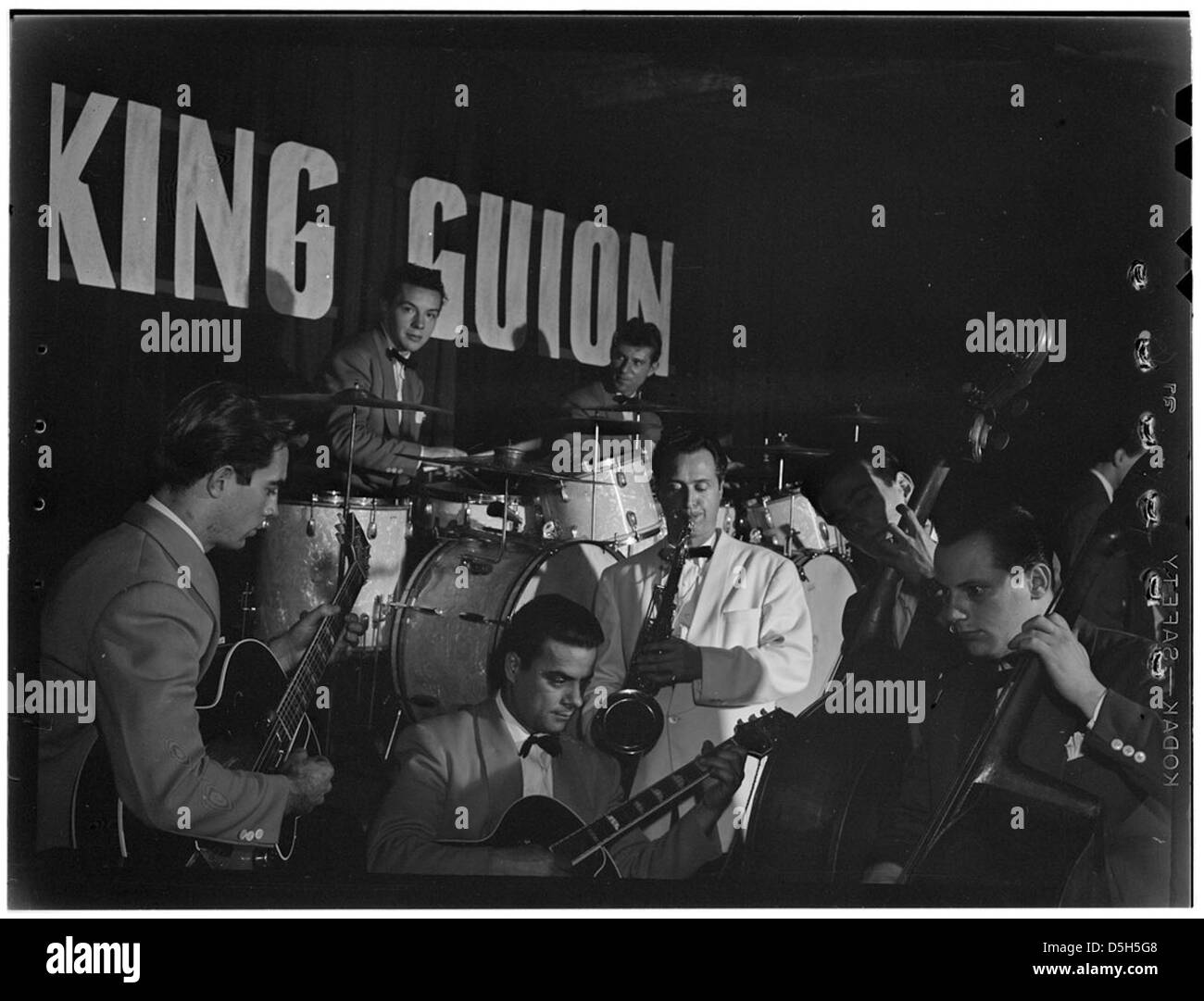 A portrait of King Guion, captured between 1938 and 1948. The image ...