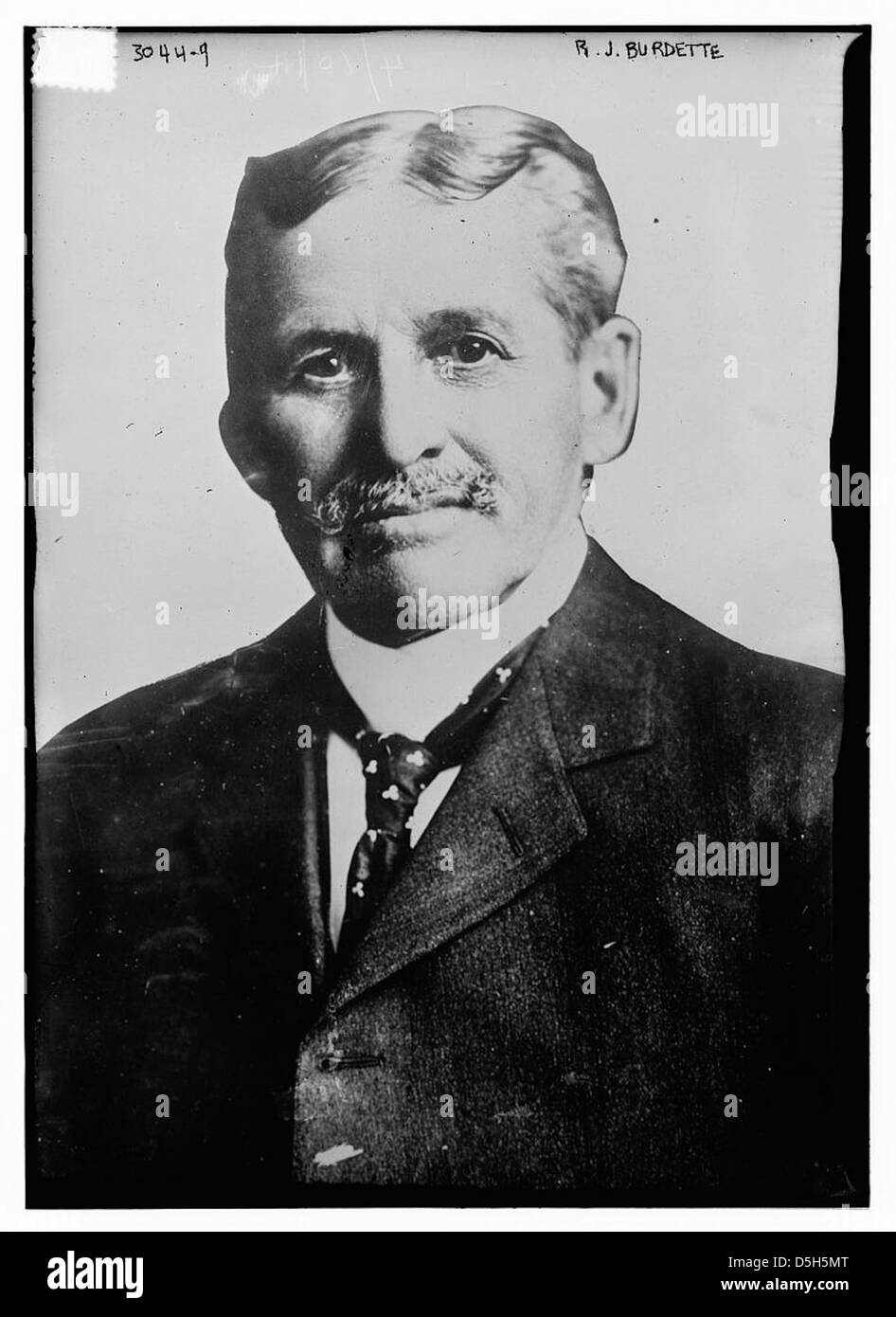 R.J. Burdette, a Civil War veteran and clergyman, known for his work as ...