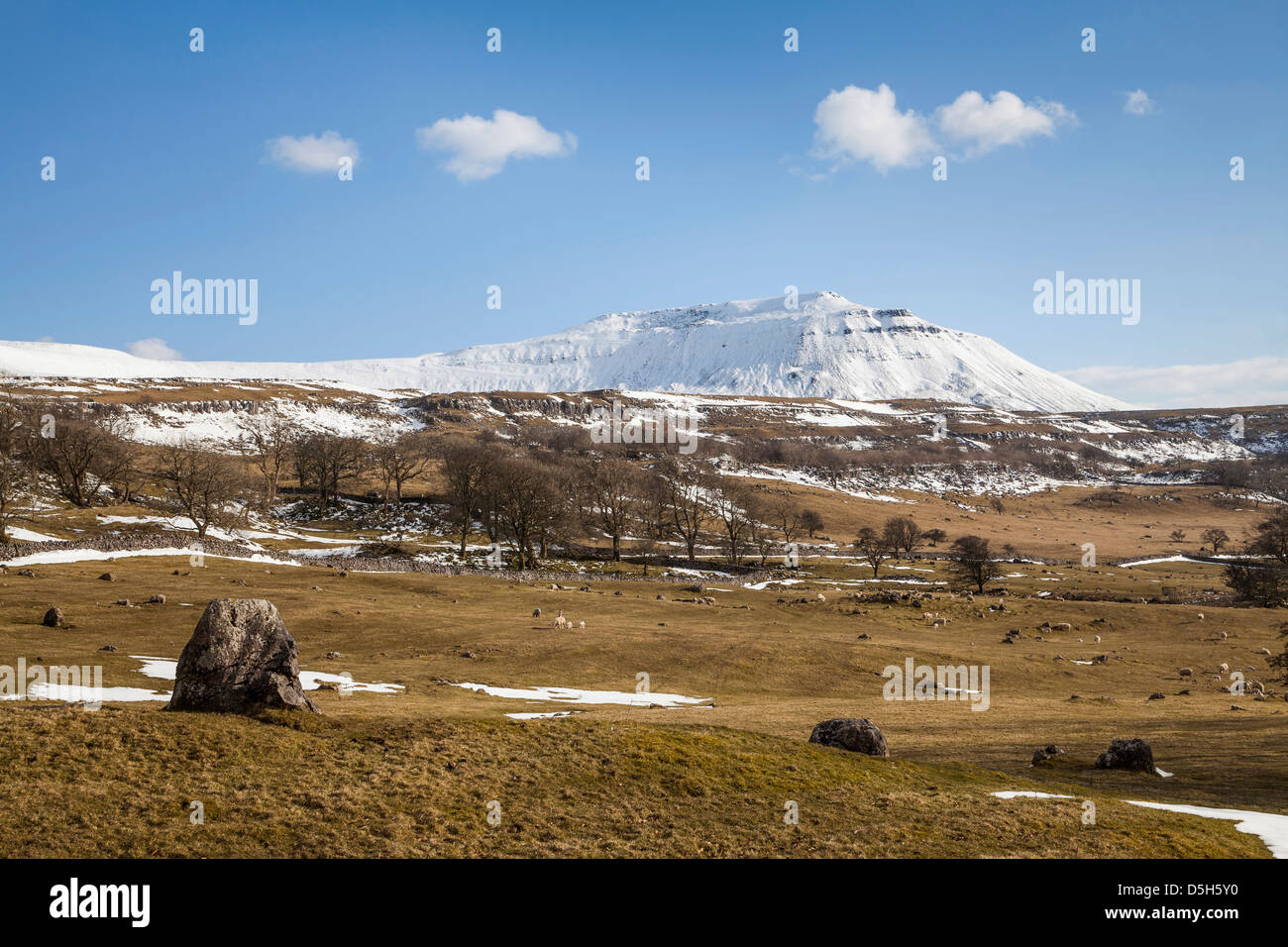 Ingleborough winter hi-res stock photography and images - Alamy