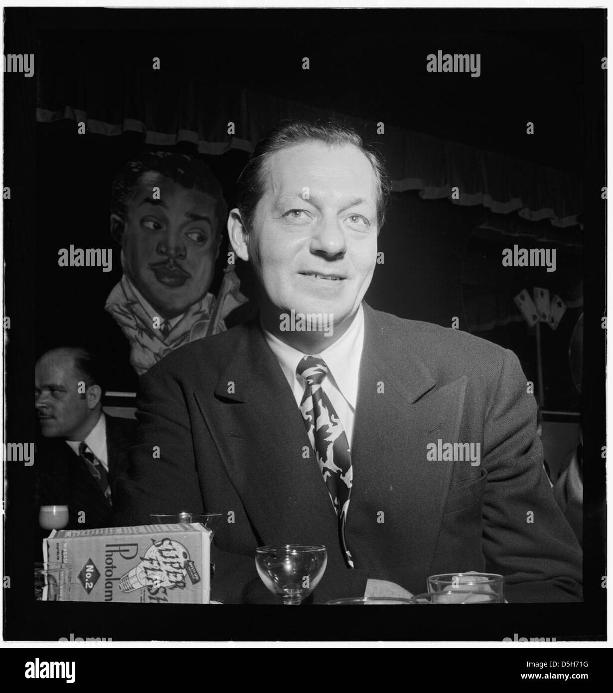 This portrait features Bob Chester, a musician, captured in New York in ...