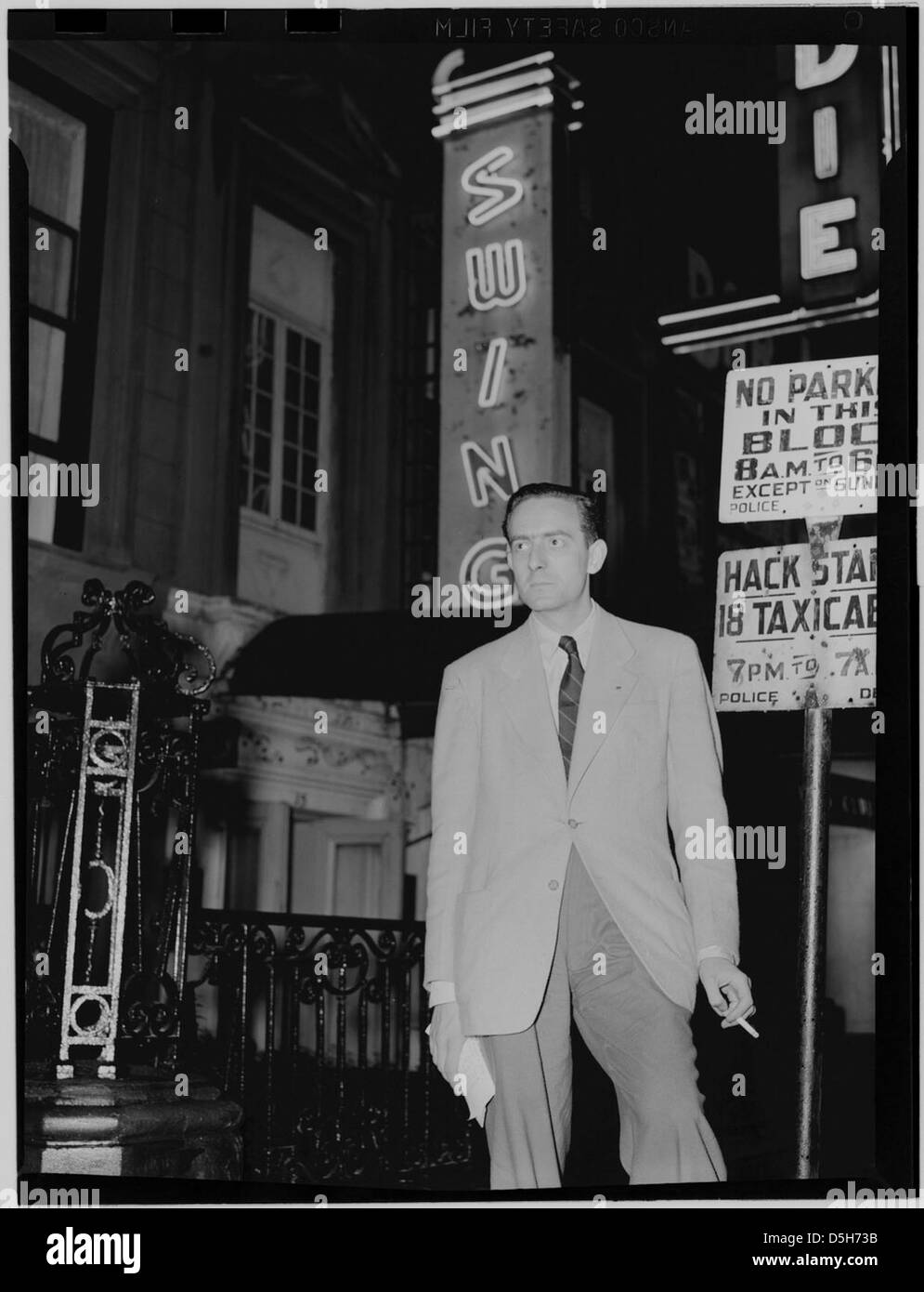 Charles Delaunay, a notable figure in the music scene, is pictured in a ...