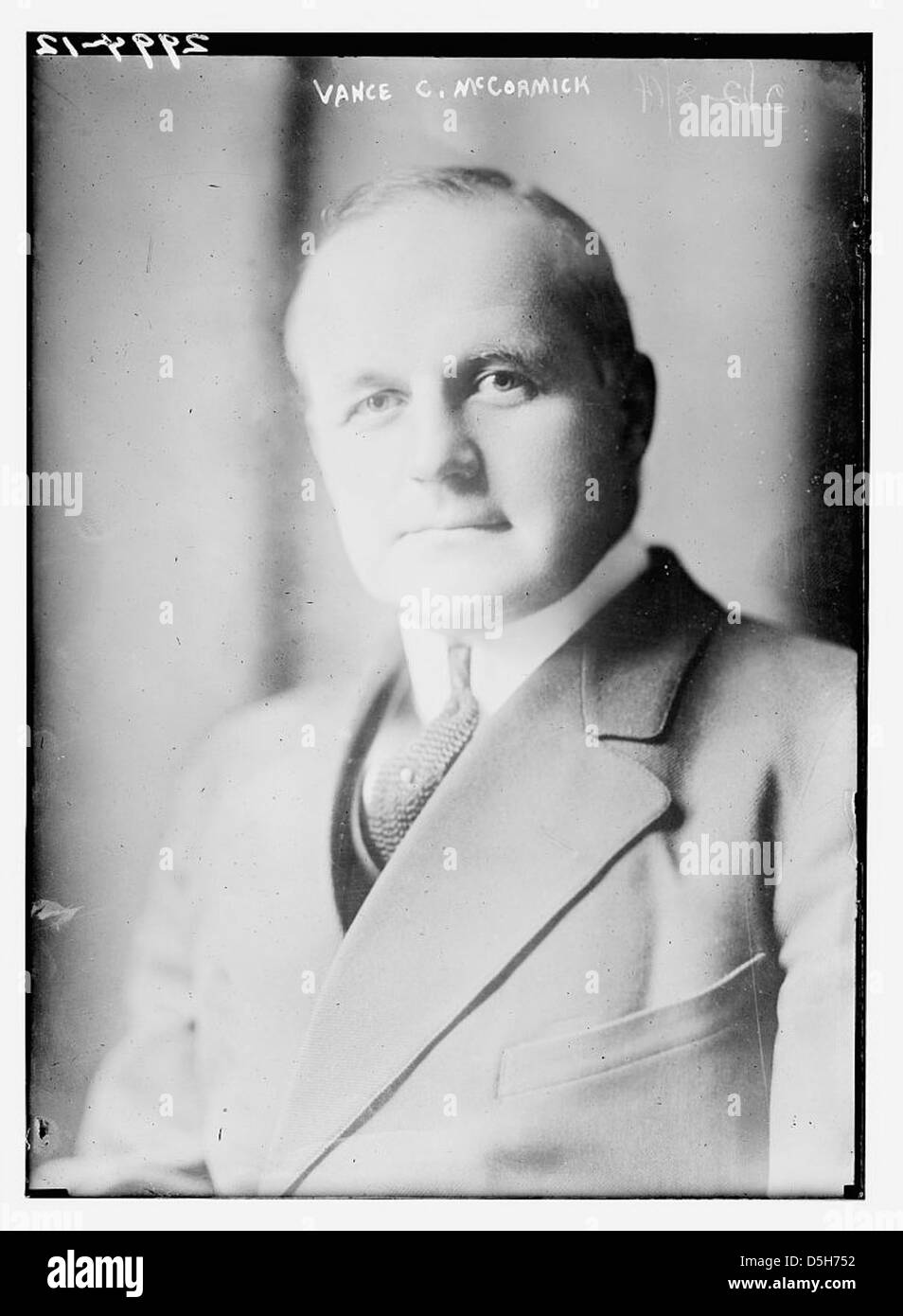 A formal portrait of Vance C. McCormick, a prominent political figure ...