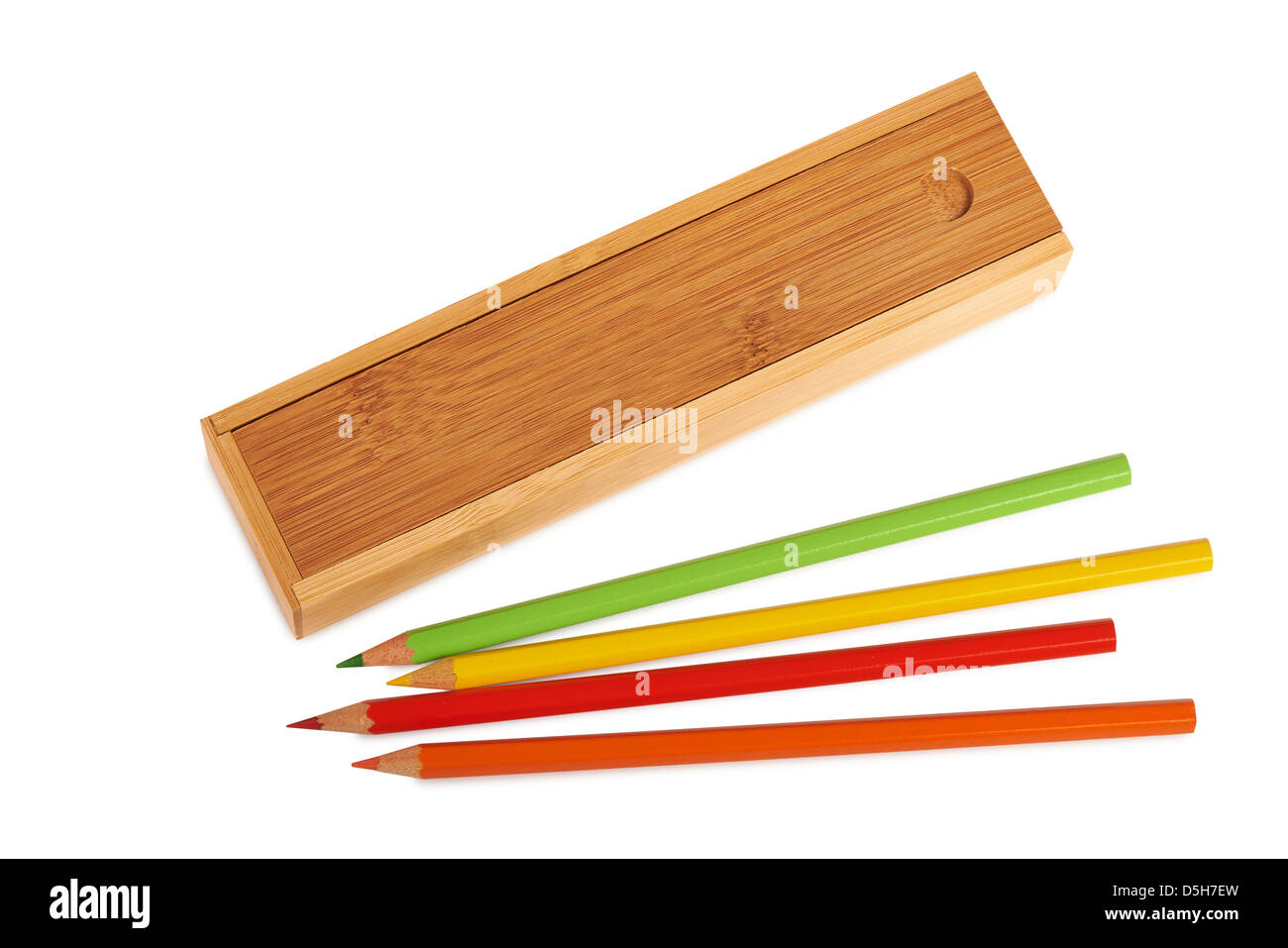 Wooden pencil case hi-res stock photography and images - Alamy