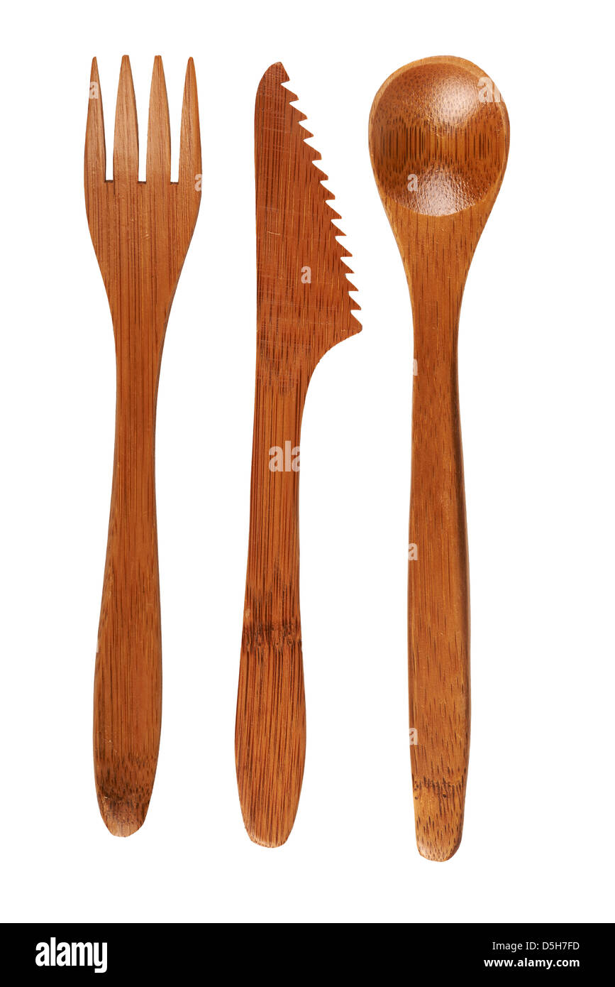 Timber cutlery hi-res stock photography and images - Alamy