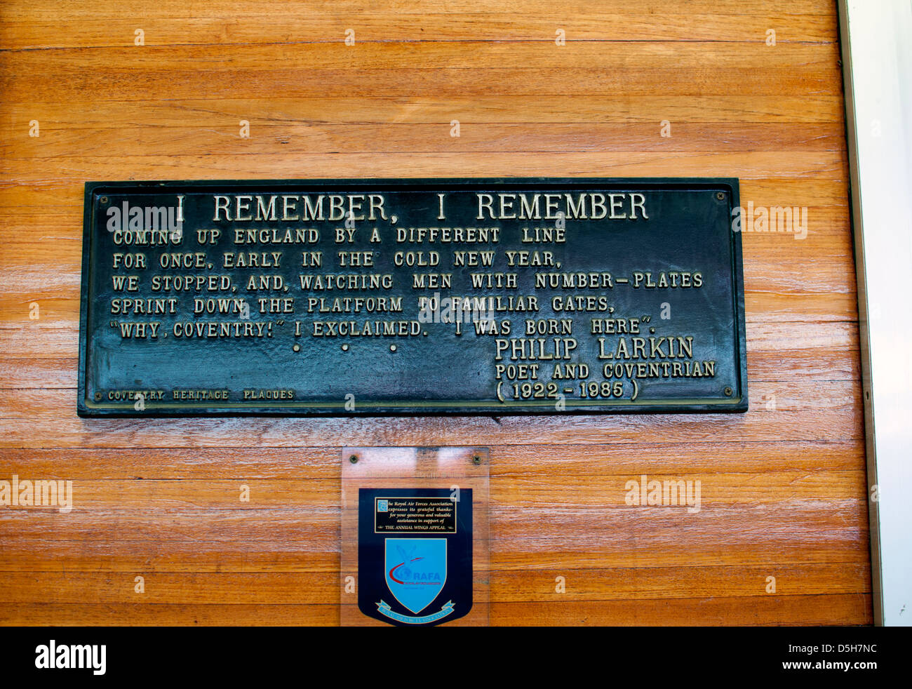 Train plaque hi-res stock photography and images - Alamy