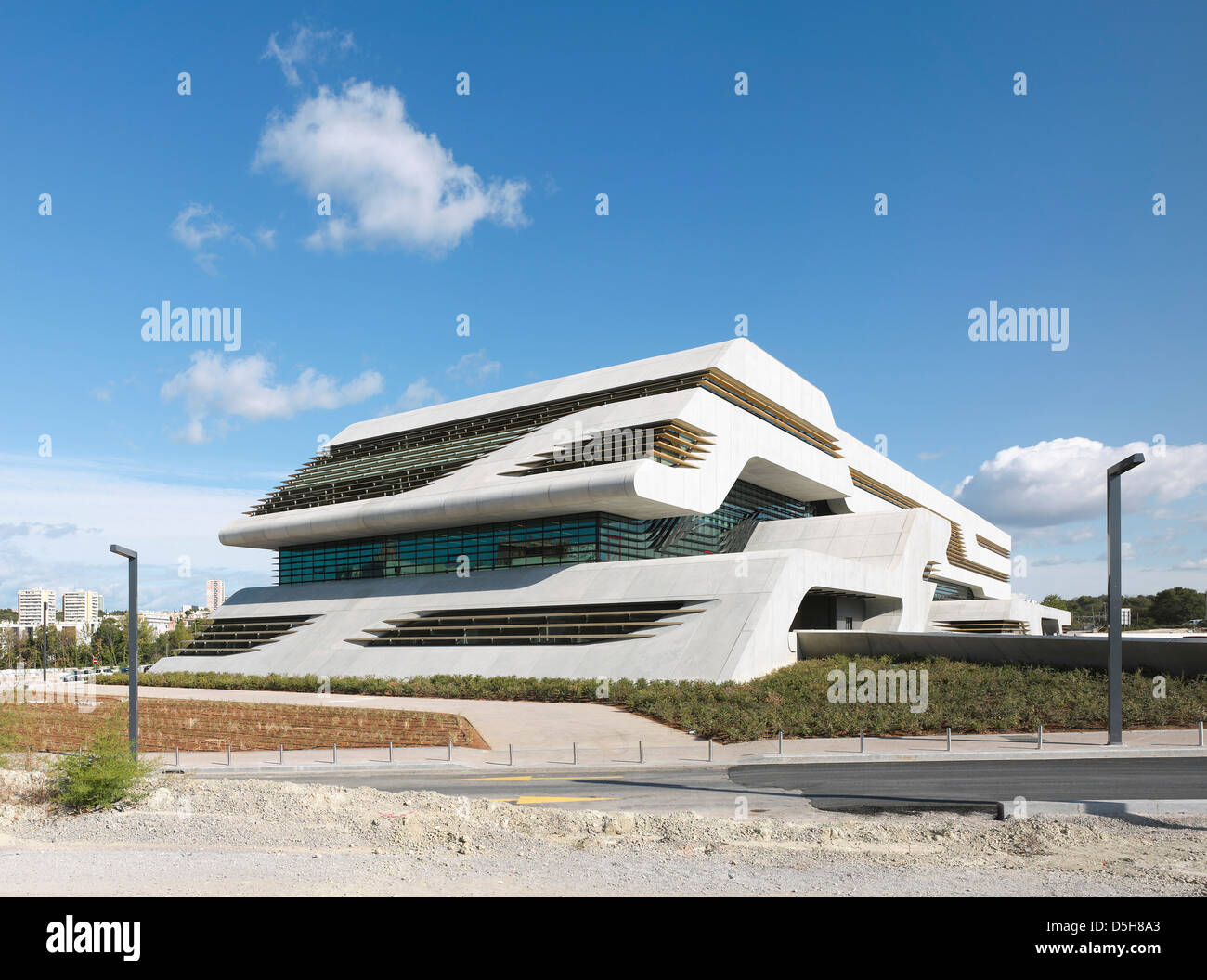 Pierresvives, Montpellier, France. Architect: Zaha Hadid Architects ...