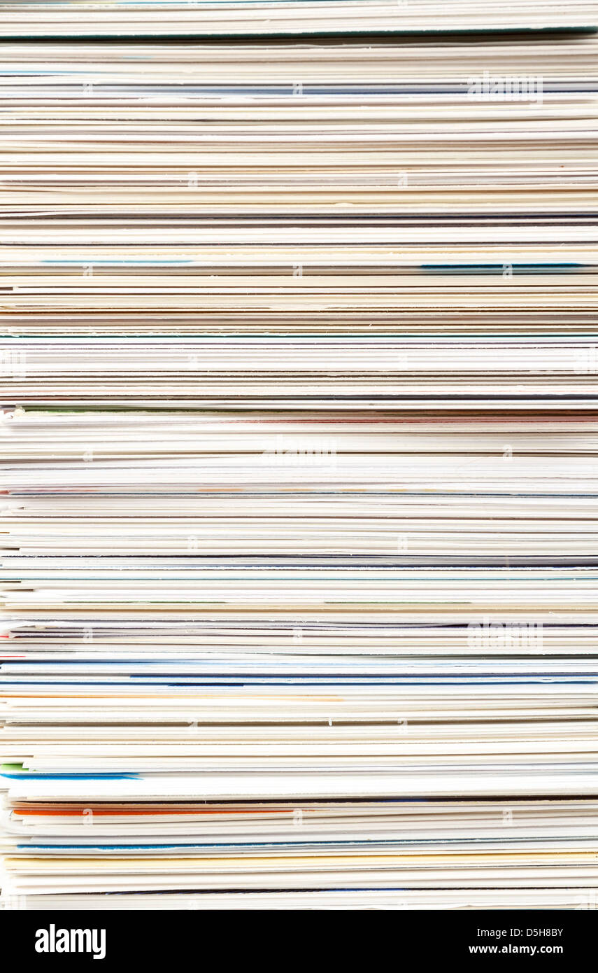 striped background from stack of business cards Stock Photo - Alamy