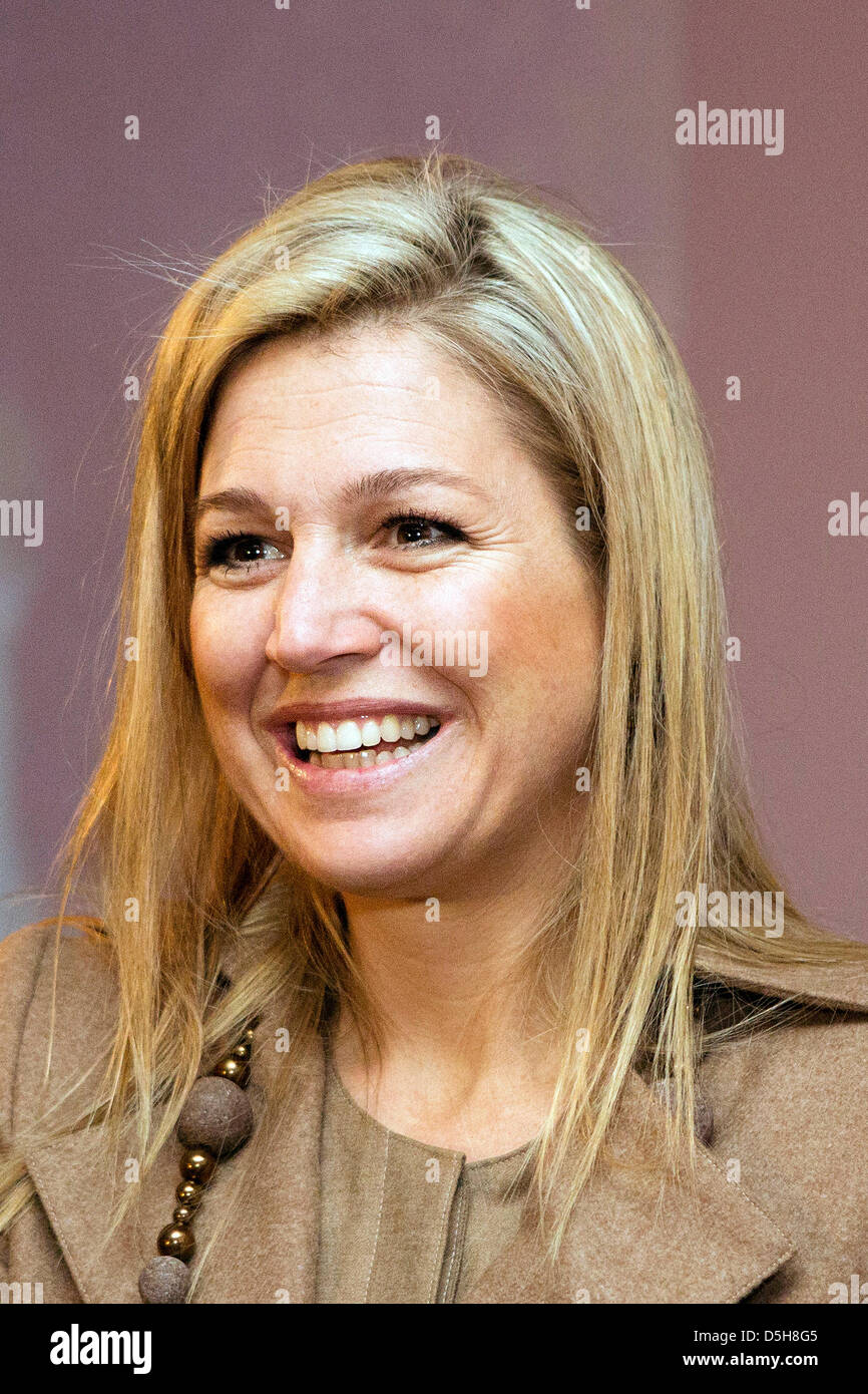 Princess Maxima of The Netherlands attends the inauguration of the ...