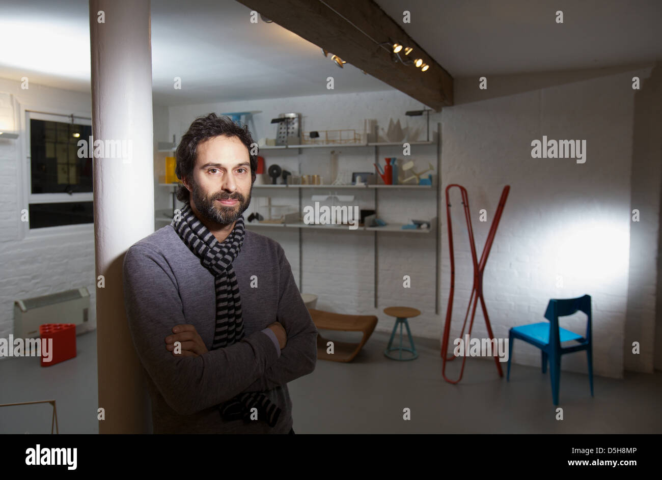 designer Edward Barber pictured at his studio Stock Photo - Alamy