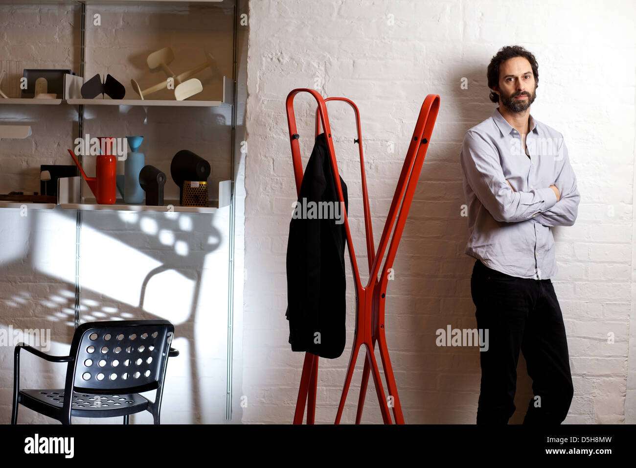 designer Edward Barber pictured at his studio Stock Photo - Alamy