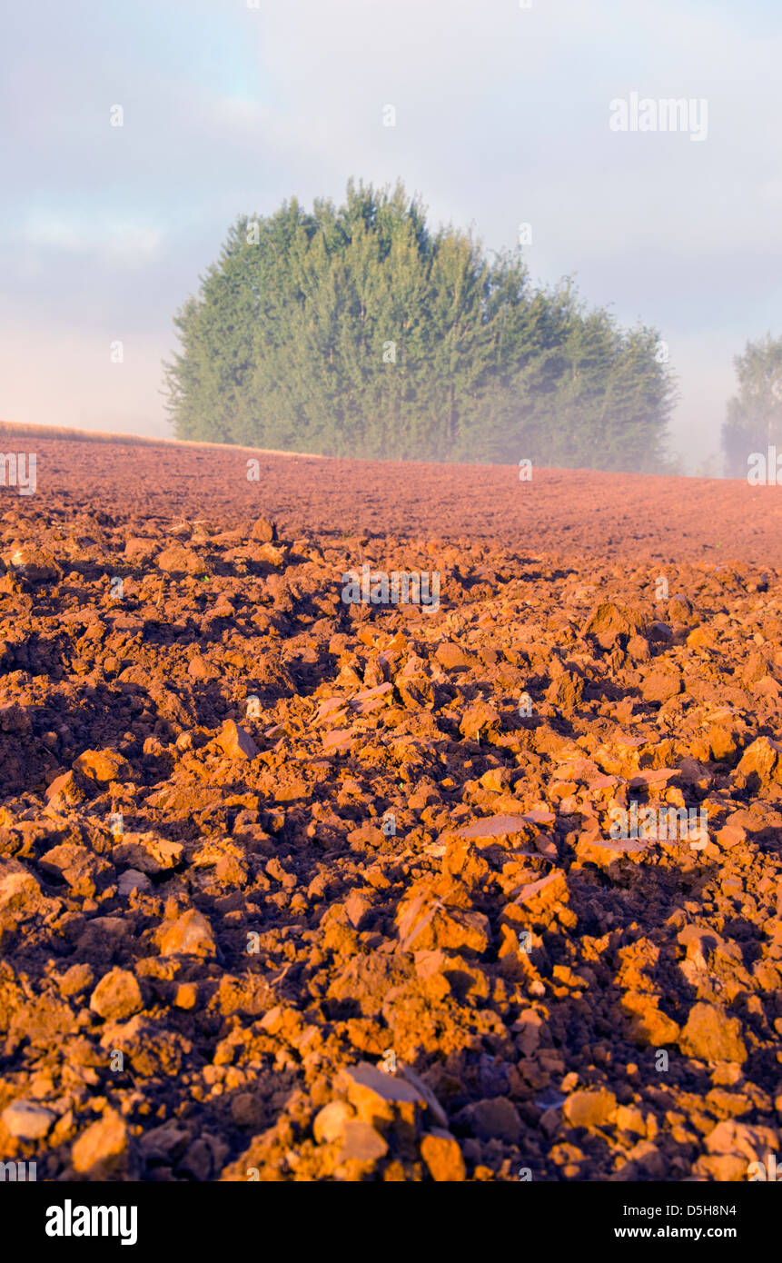 Tillage soil pattern hi-res stock photography and images - Alamy