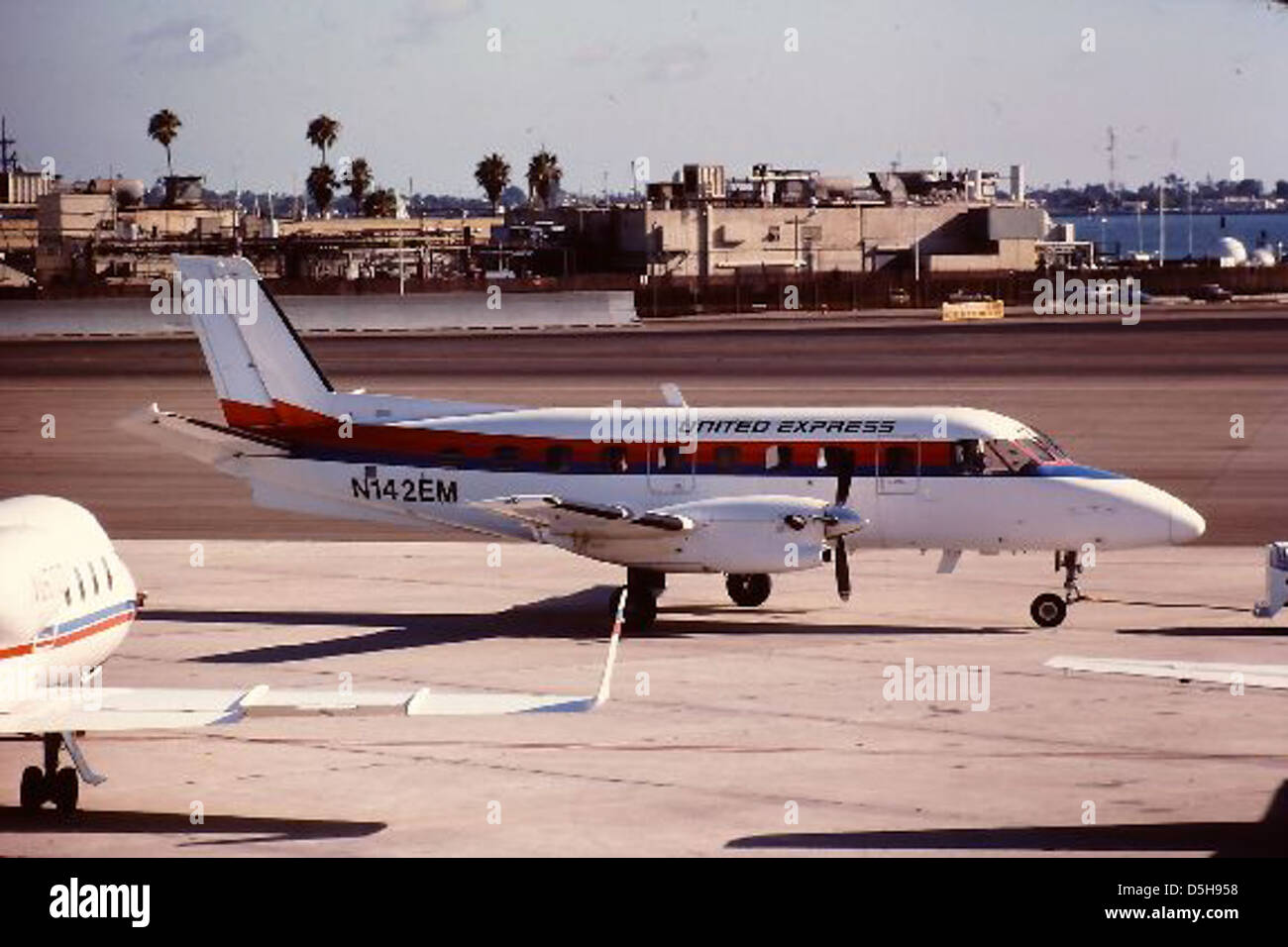The Embraer EMB-110 N142EM is a twin-engine turboprop aircraft, part of ...