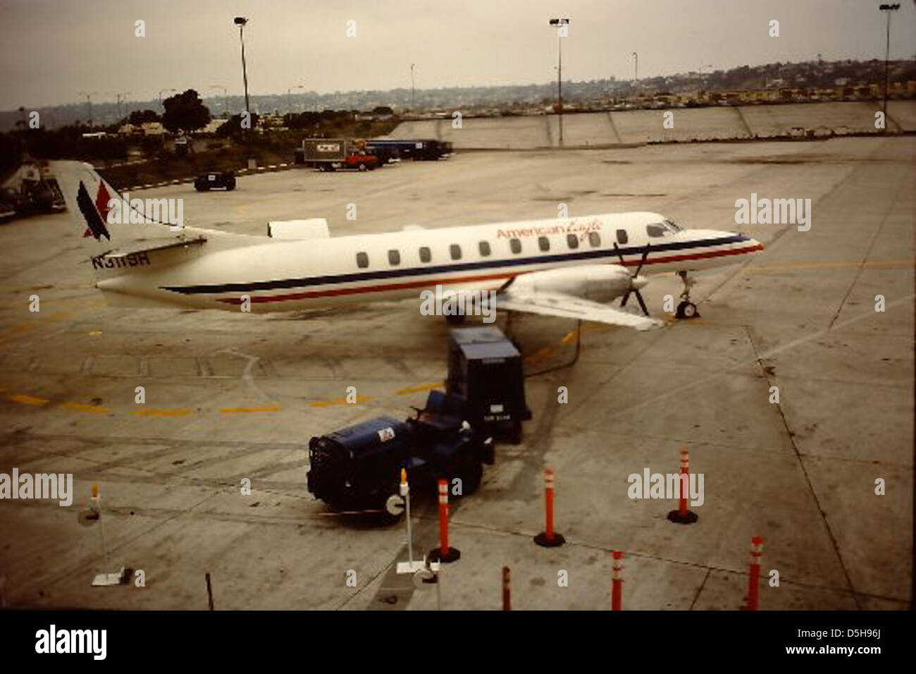 The Swearingen SA.227AC Metro III, N3119H, on display at the San Diego ...