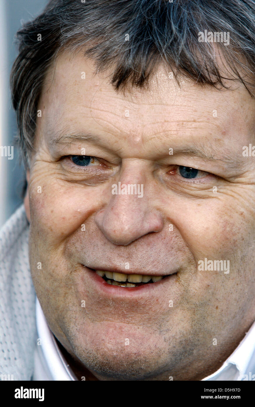 Mercedes Motorsportchef Norbert Haug give a press conference on the ...
