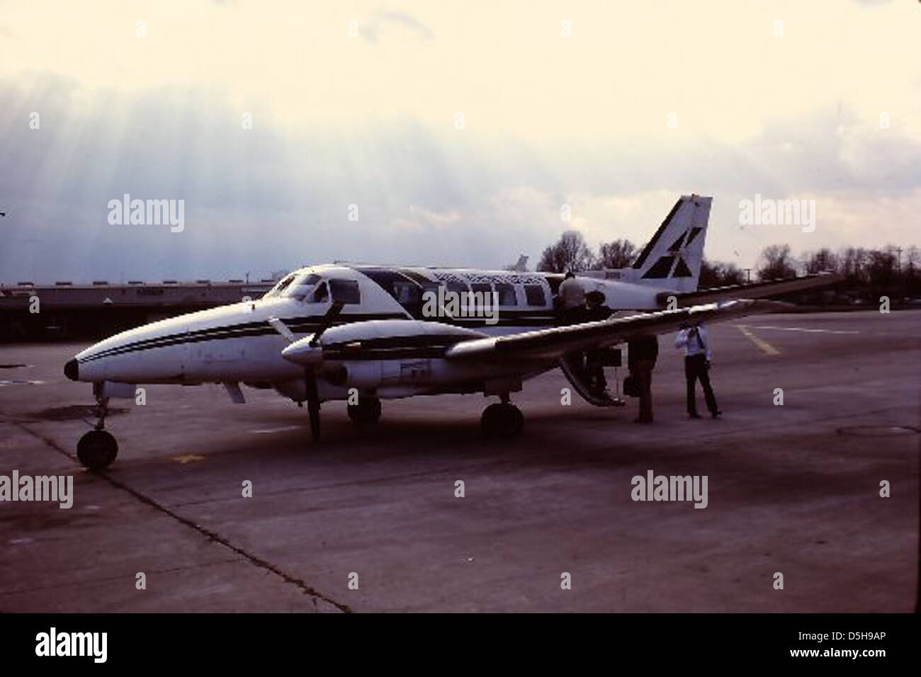 Beech B99 N12AK Stock Photo - Alamy