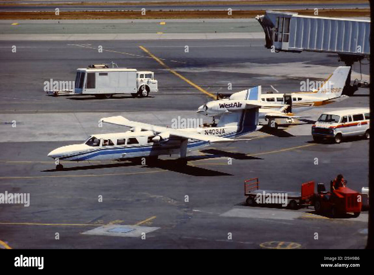 The Britten-Norman Trislander, specifically N403JA, is a unique three ...