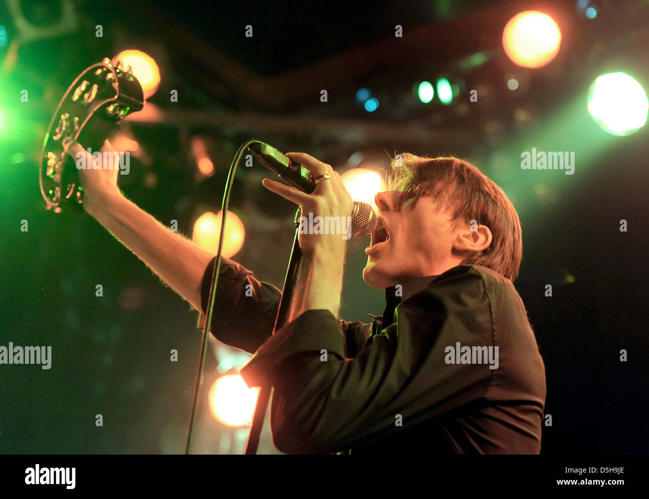 Britain's singer Brett Anderson at Lido in Berlin, Germany, 01 Febuary ...