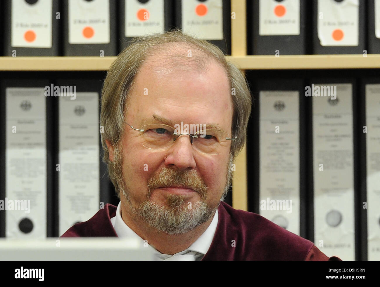 Federal lawyer Volker Brinkmann, representative of the prosecution ...