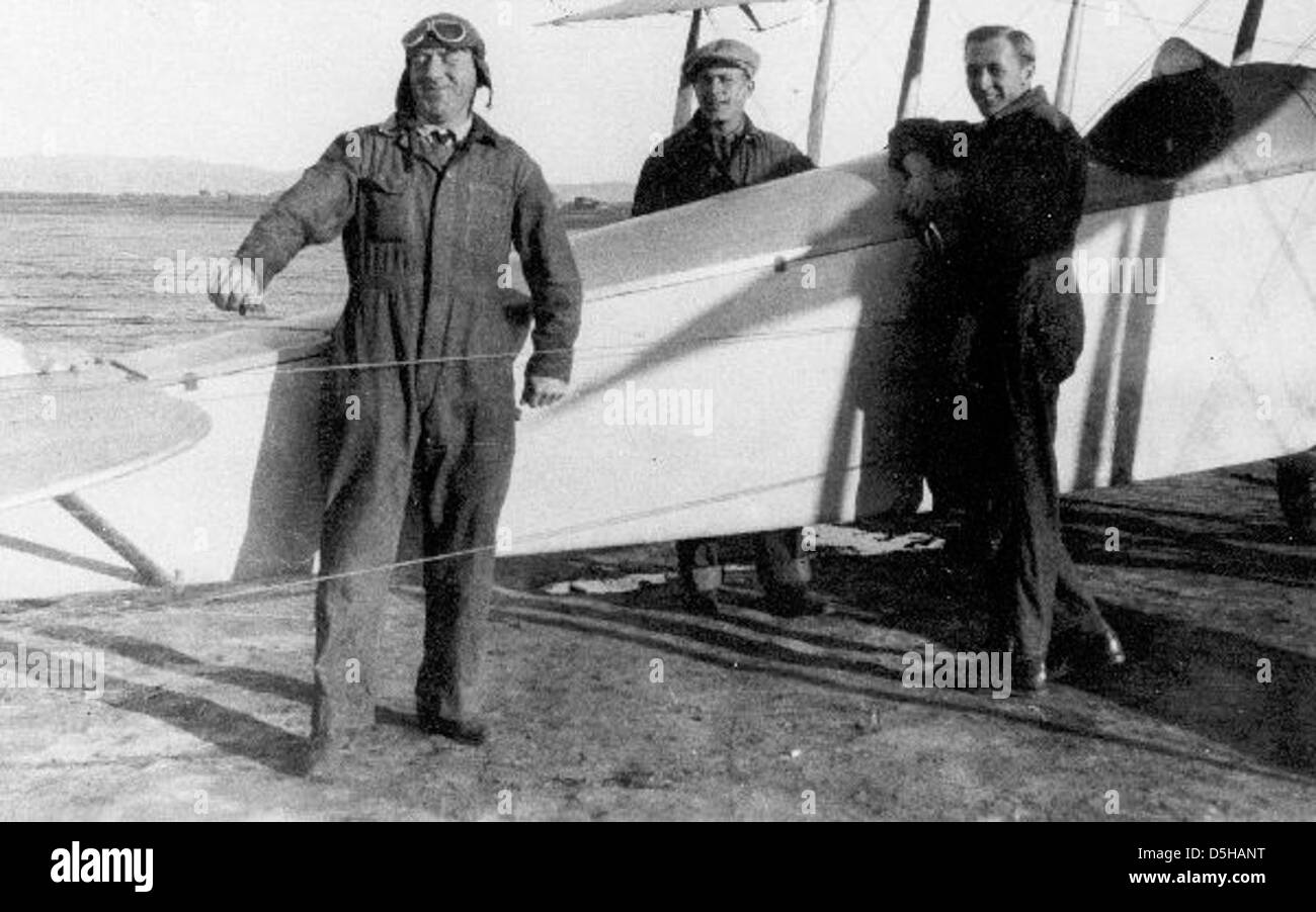 This image features the Ryan 1925 aircraft, flown by aviators John van ...