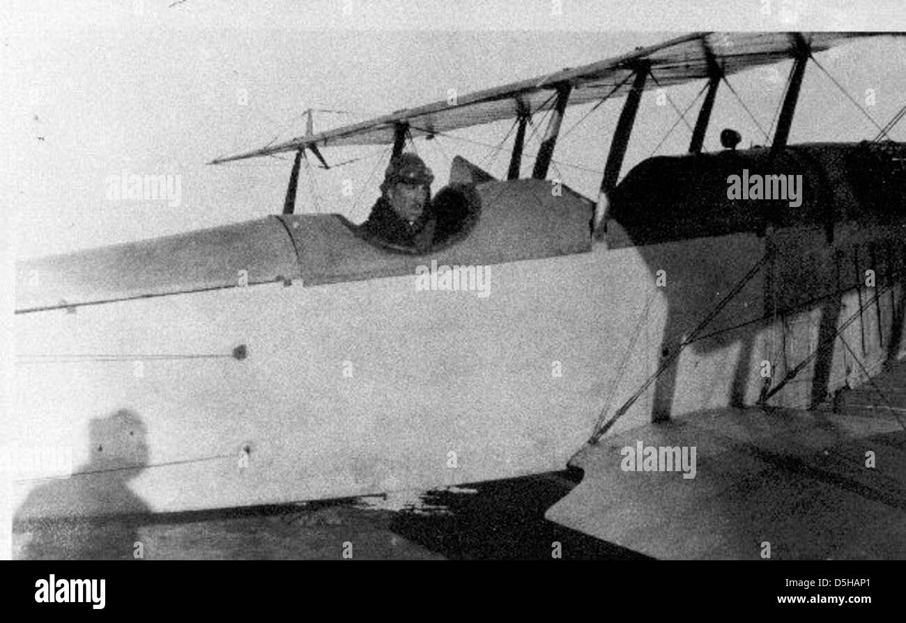 The Ryan aircraft, model 00129, from 1925, representing early aviation ...