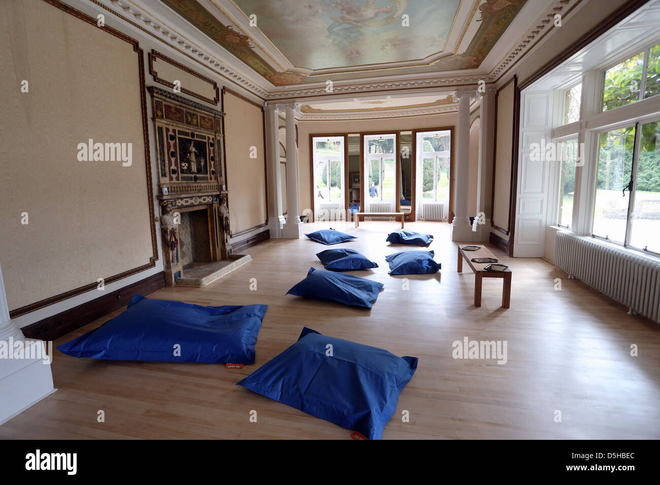 Interior view. The newly opened rooms at Dyffryn House, in the Vale of ...