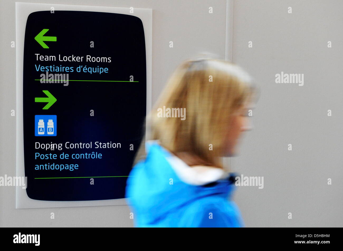 Doping Control Station High Resolution Stock Photography and Images - Alamy