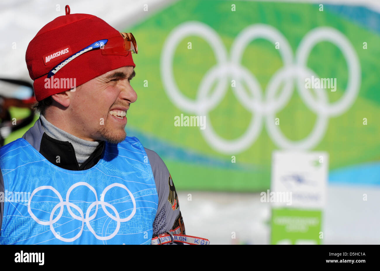 German biathlete Michael Greis is pictured during a training session on ...