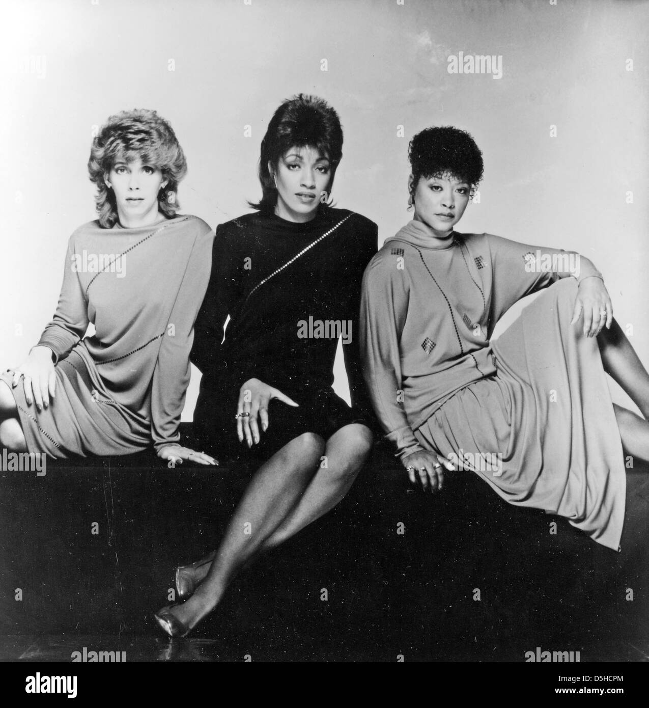 THE THREE DEGREES Promotional photo of US vocal trio about 1980 Stock ...
