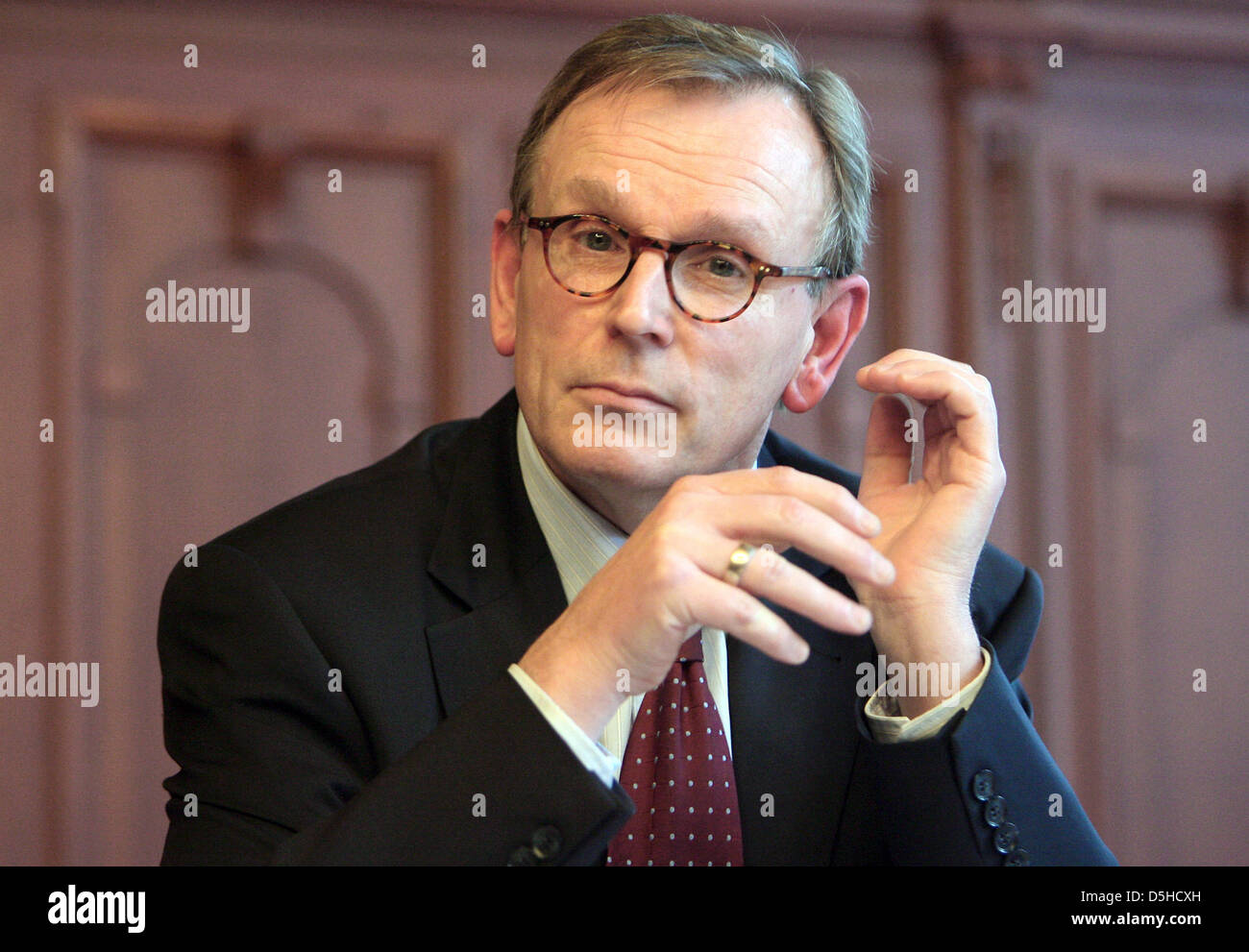 Head of job centres Saxony-Anhalt-Thuringia Kay Senius during a press ...