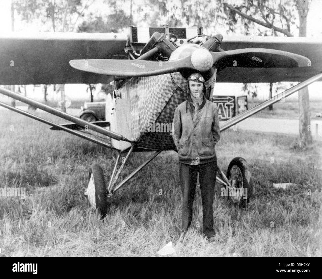 This 1926 Ryan aircraft, displayed at the San Diego Air and Space ...