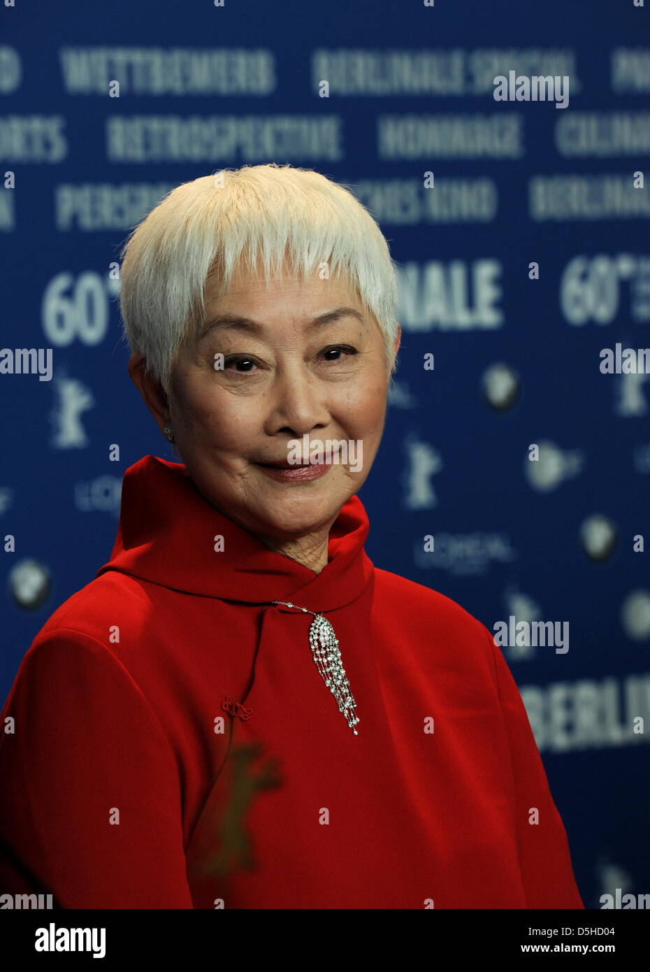 Chinese actress Lisa Lu attends the press conference of the film "Tuan ...