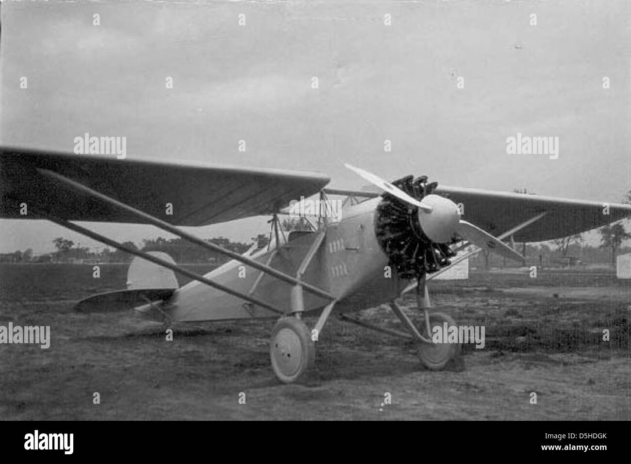 This 1924 photograph features a Ryan aircraft, significant for its role ...