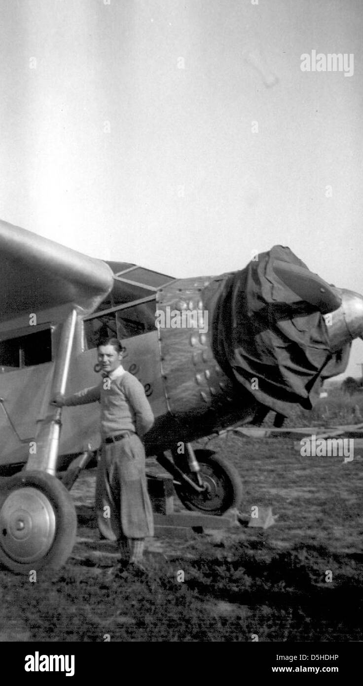 This image shows the Ryan aircraft, model 01019, from 1928. The ...