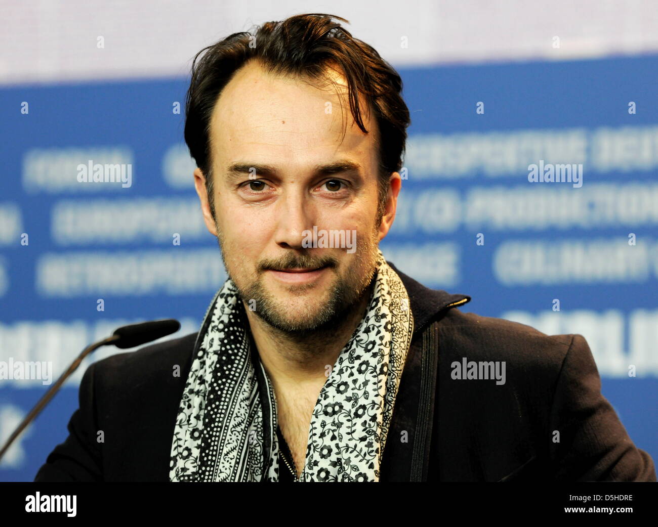Swiss actor Carlos Leal attends the press conference for the movie "For ...
