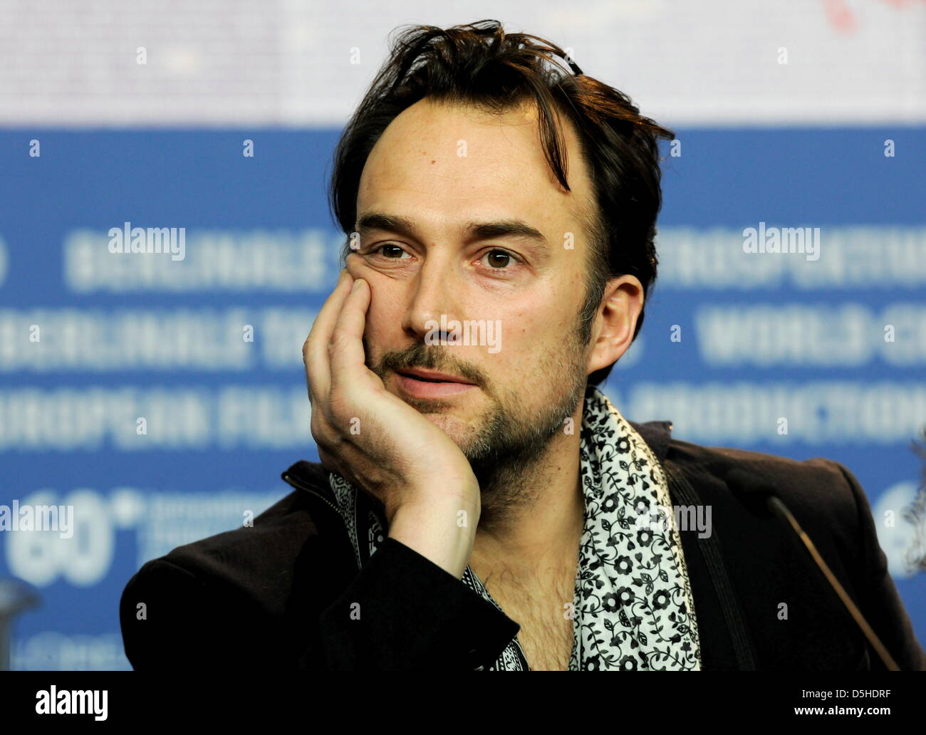 Swiss actor Carlos Leal attends the press conference for the movie "For ...